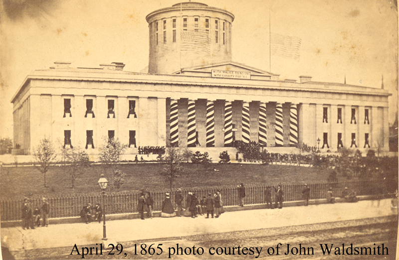 April 29, 1865, Courtesy Of John Waldsmith | Ohio Statehouse