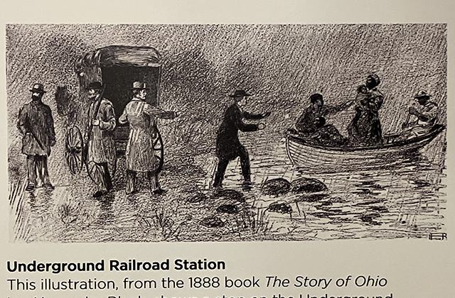 Exhibit About The Underground Railroad | Ohio Statehouse
